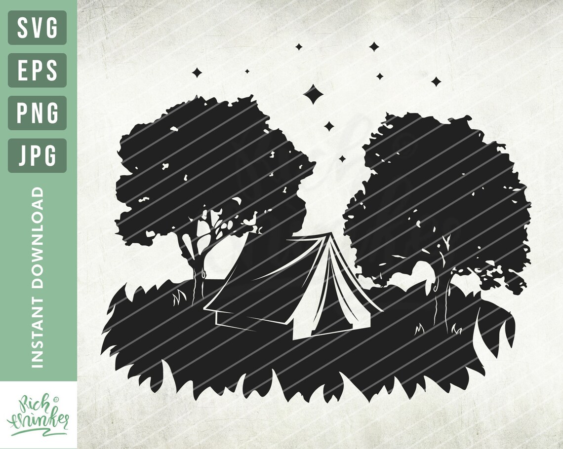 Happy Campers Svg Forest Svg Adventure Svg Camping Svg | Etsy