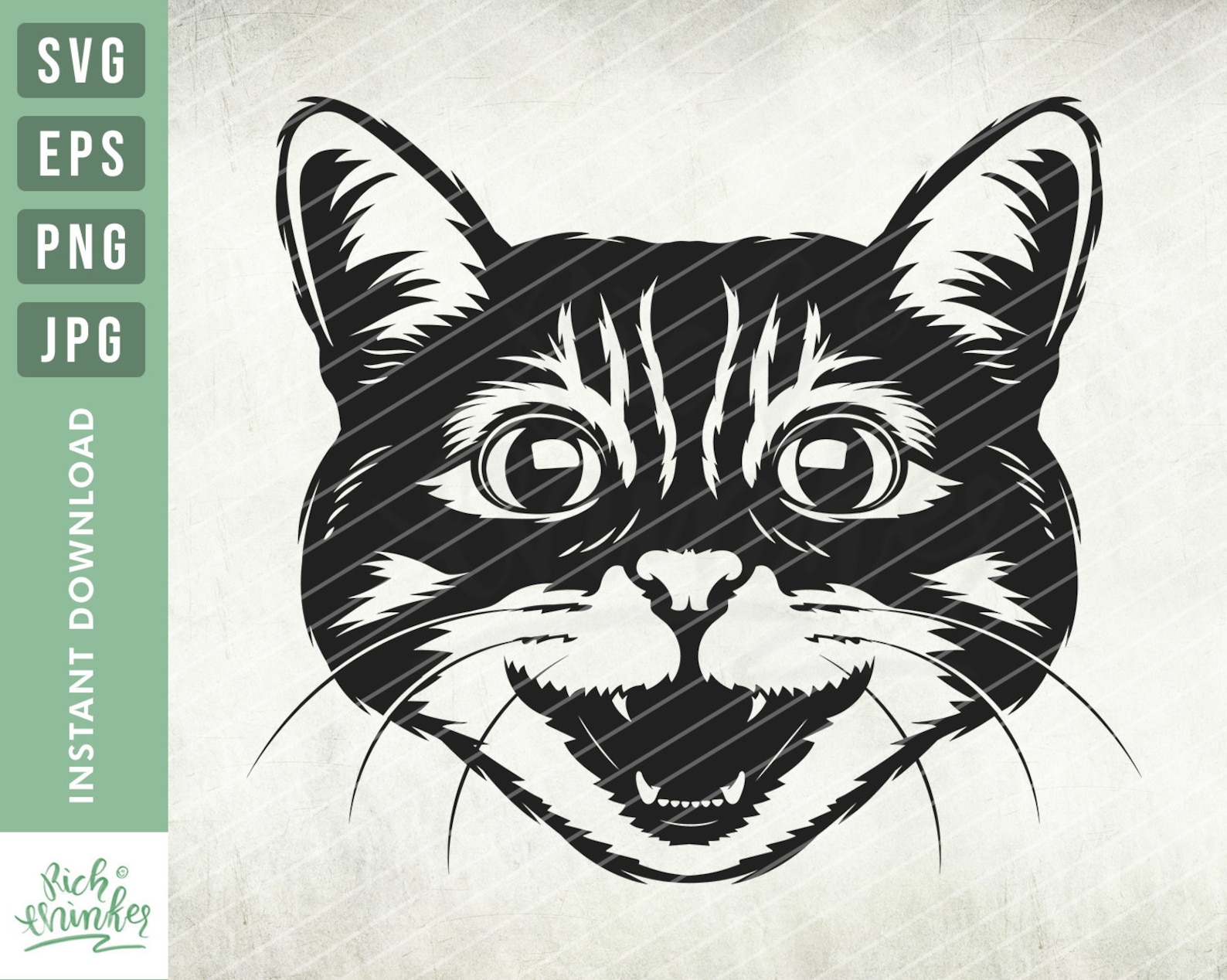 Cute Cat Svg, Funny Cat Face Svg, Cat Face Svg, Kitten Head Svg ...