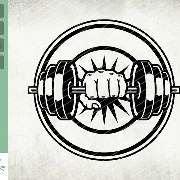 Body Builder Silhouette Svg - Etsy