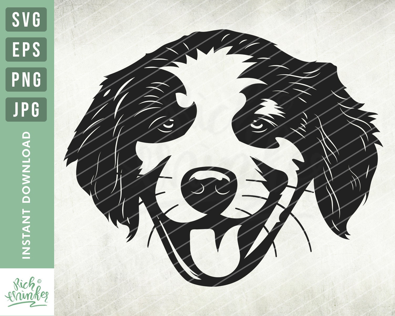 Perro lindo svg perro divertido svg cabeza de perro svg - Etsy España