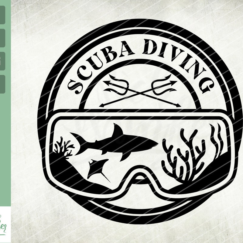 Scuba Diving Svg - Etsy