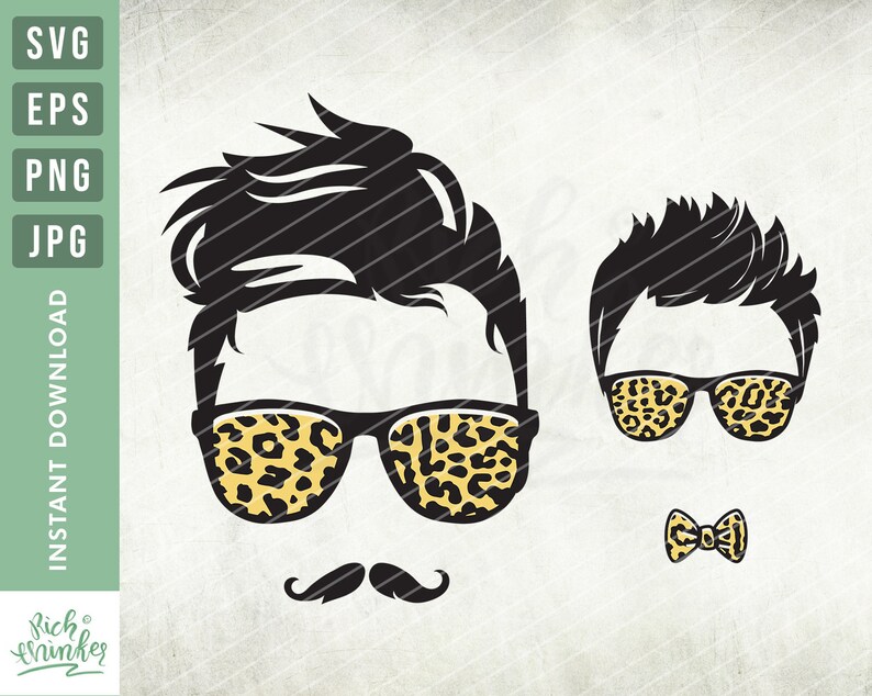 Dad Svg Daddy Svg Kid Svg Daddy Duties Svg Dad Leopard - Etsy