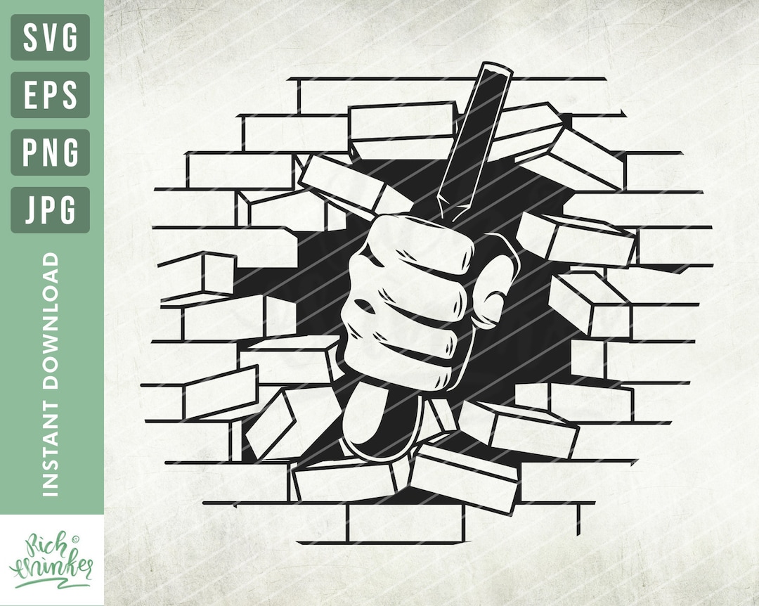 Smash Wall Chisel Svg File Chisel Svg Mechanic Clipart Wood - Etsy