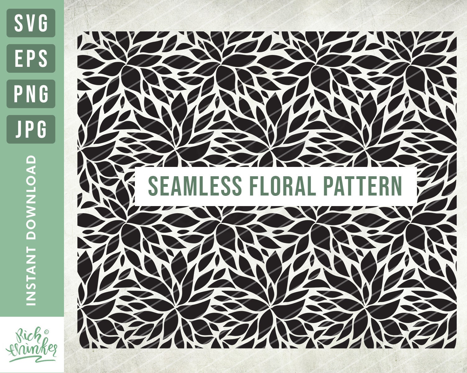 Seamless Floral pattern svg Pattern svg Floral pattern svg | Etsy