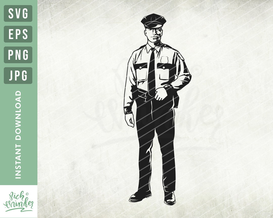 Police Officer Svg, Policeman Svg,dad Cop Svg. NYPD Officer Svg, Vector ...