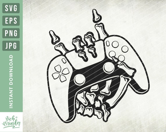 Gamer Skeleton Svg Gaming Svg Gamer Svg Gamer T-shirt - Etsy Canada