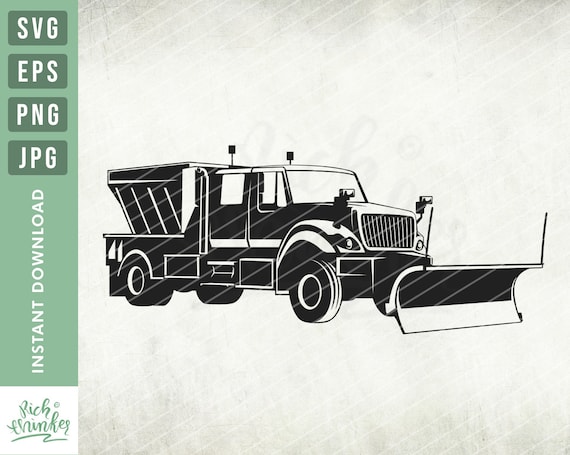 Snow Plow Drawing