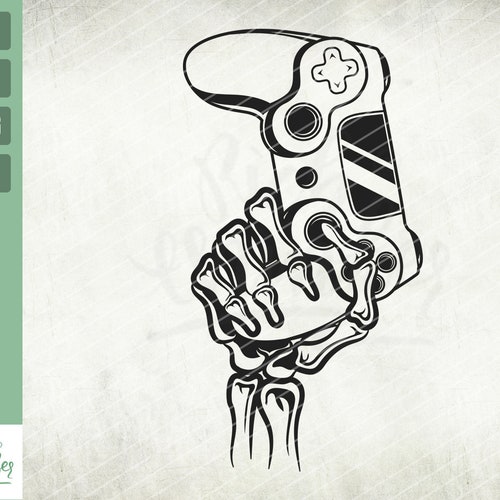 Gamer Skeleton Svg Gaming Svg Gamer Svg Gamer T-shirt - Etsy Canada