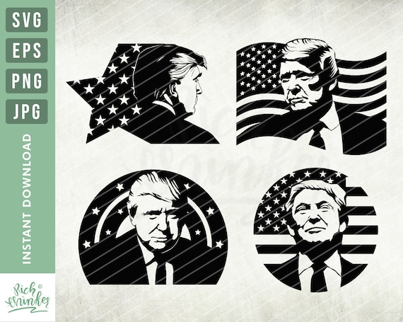 Trump Bundle SVG Merica SVG Usa Svg Election Svg Cricut - Etsy