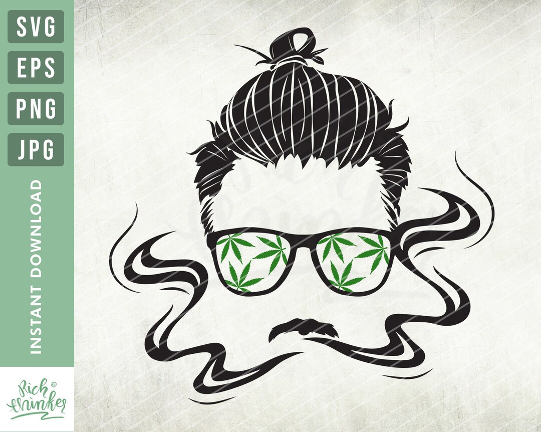 Smoking Dad Svg, Daddy Svg, Weed Svg, Cannabis Svg, Smoking Weed Svg ...