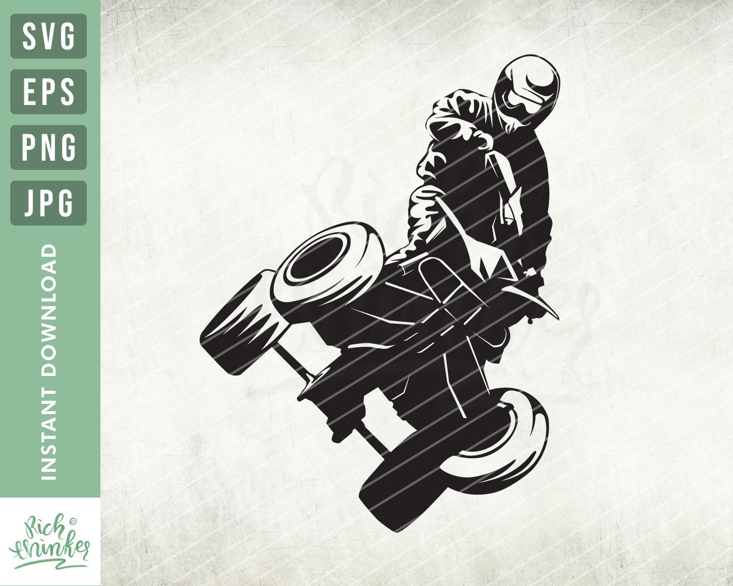 4 Wheeler Svg, Atv Svg, Atv Rider Svg, off Road Svg, Dirt Bike Svg, US ...