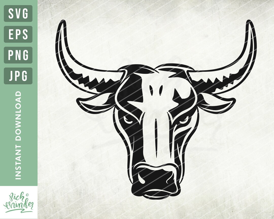 Ochsenbulle SVG, Bull Svg, Rinder Svg, Rancher Svg, Ox Svg, Bull ...