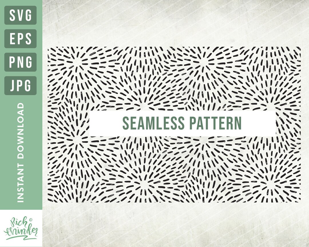 Seamless Sun Rays Pattern Svg, Lines Svg, Geometric Pattern Svg ...