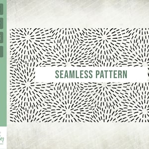Seamless Sun Rays Pattern Svg Lines Svg Geometric Pattern - Etsy