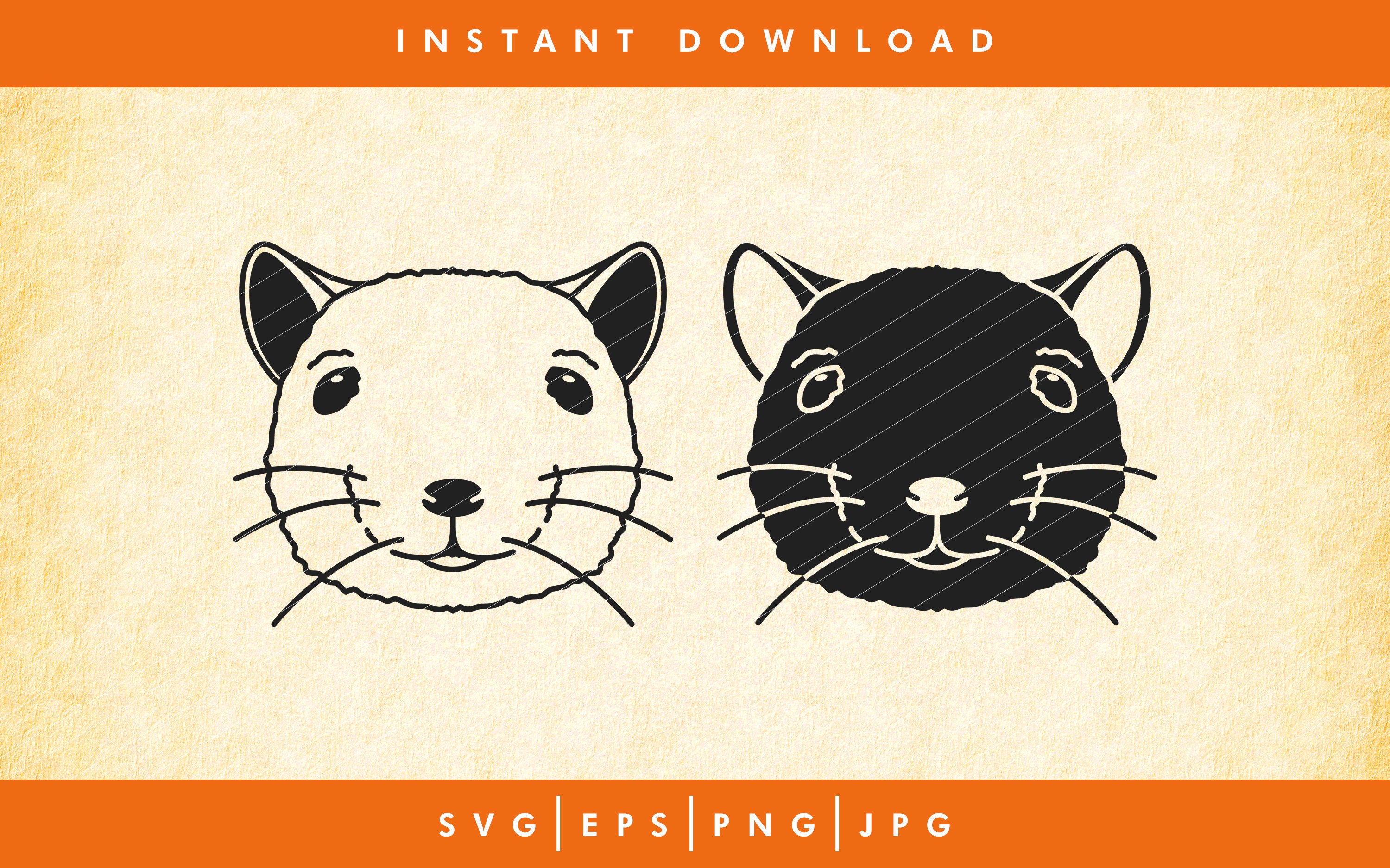 Rat SVG Mouse Svg Rodent Svg Rat face Clipart Rat Files | Etsy