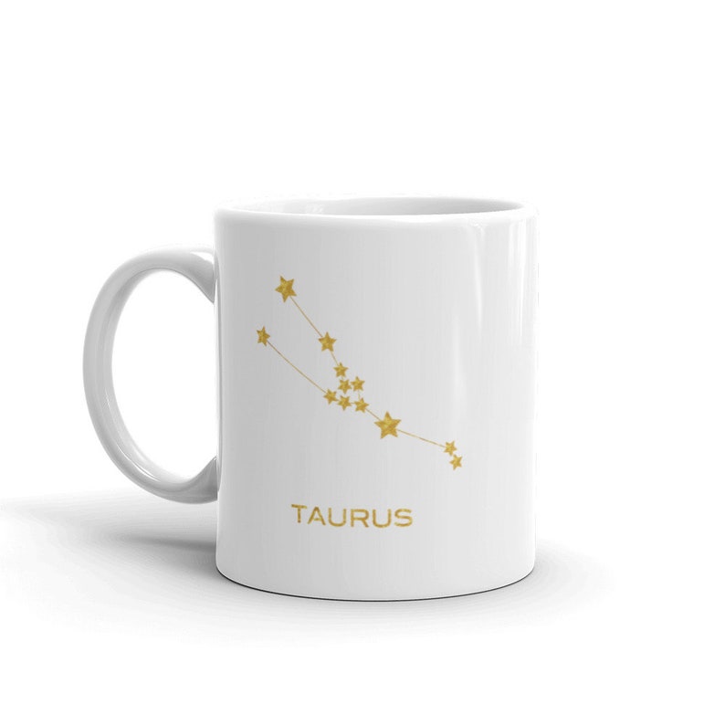 Taurus Constellation Glossy Mug / Astrology Zodiac Coffee Cup - Etsy