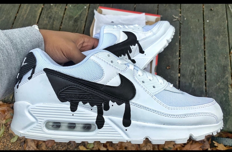 Custom Nike Air Max Drip -new Edition- Custom Color - Hand Painted Nike ...