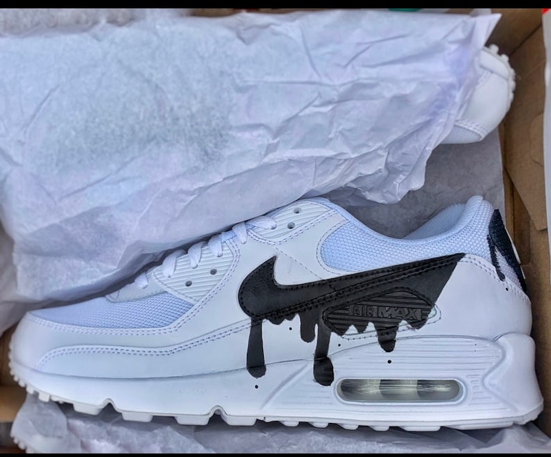Custom Nike Air Max Drip -new Edition- Custom Color - Hand Painted Nike ...