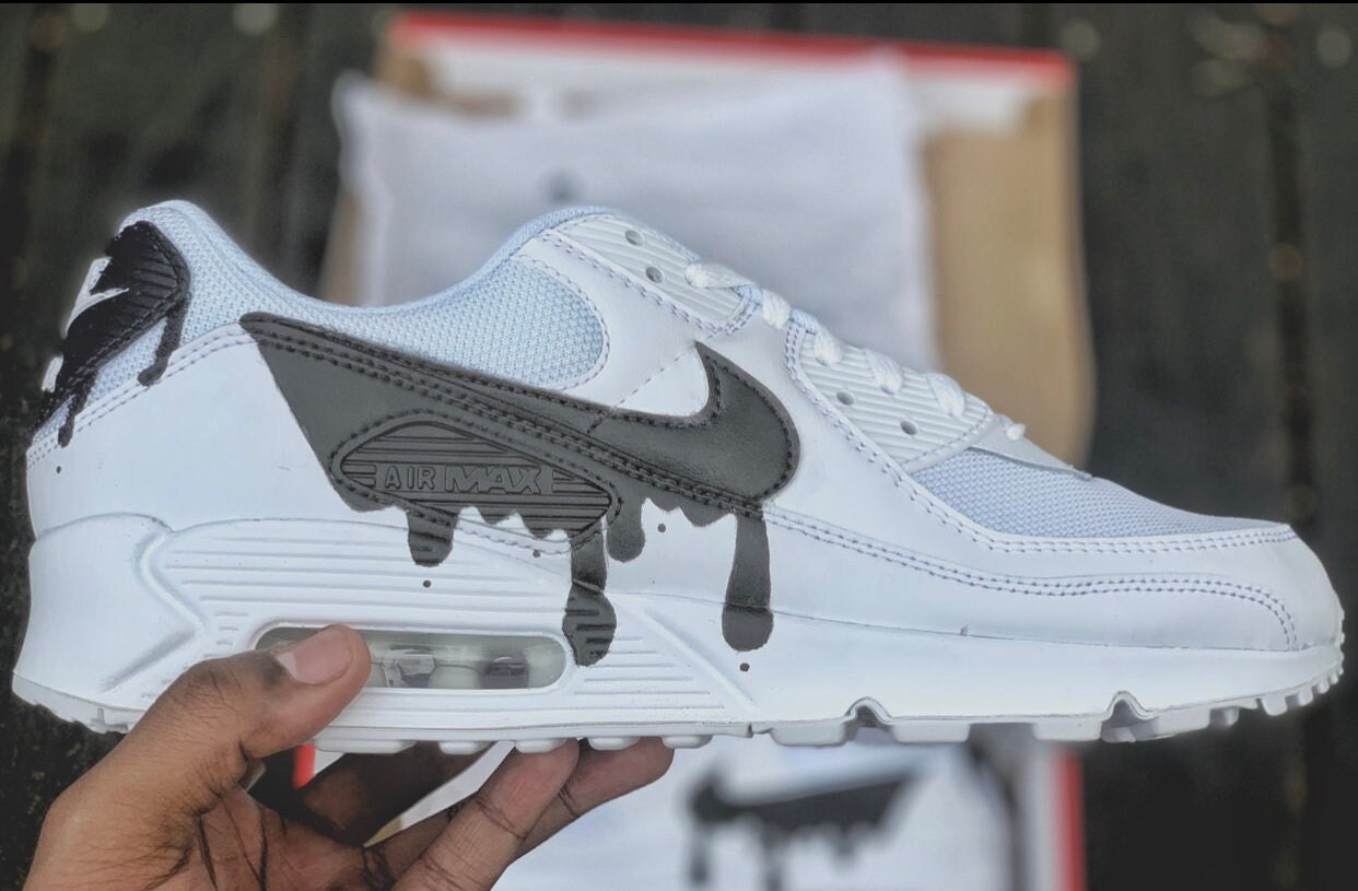 Custom Nike Air Max Drip -new Edition- Custom Color - Hand Painted Nike ...