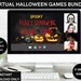 Virtual Halloween Games Bundle With 6 Games for Some Spooky - Etsy
