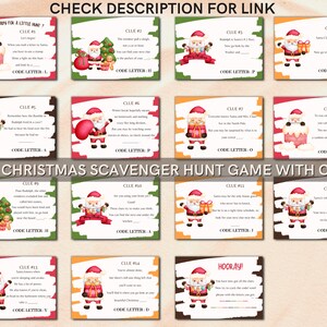 Kids Christmas Party Games Bundle for Holiday Fun Use as Family ...