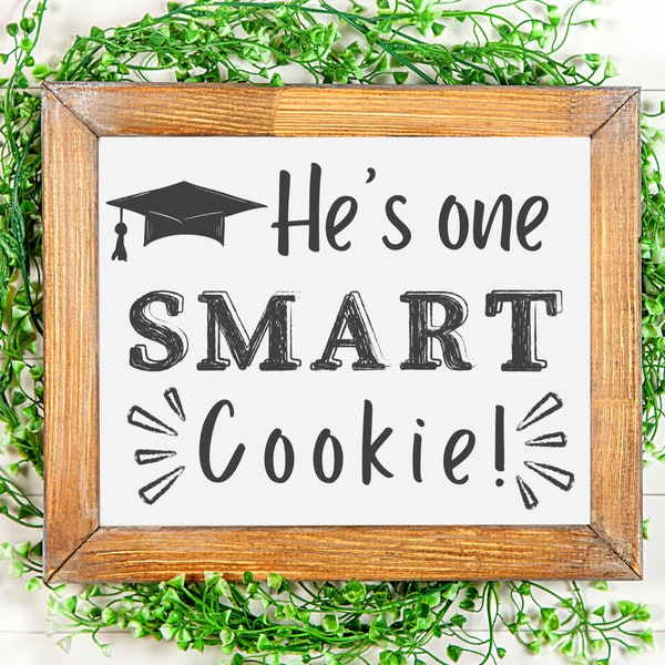 One Smart Cookie Sign - Etsy