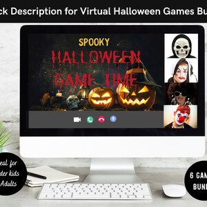 Virtual Halloween Games Bundle with 7 games for some | Etsy