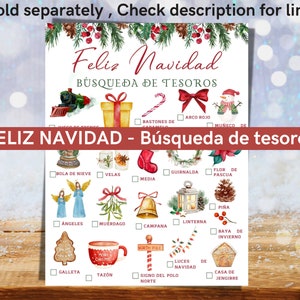 Feliz Navidad Bingo Game for Fun Holiday Activity With Family and ...