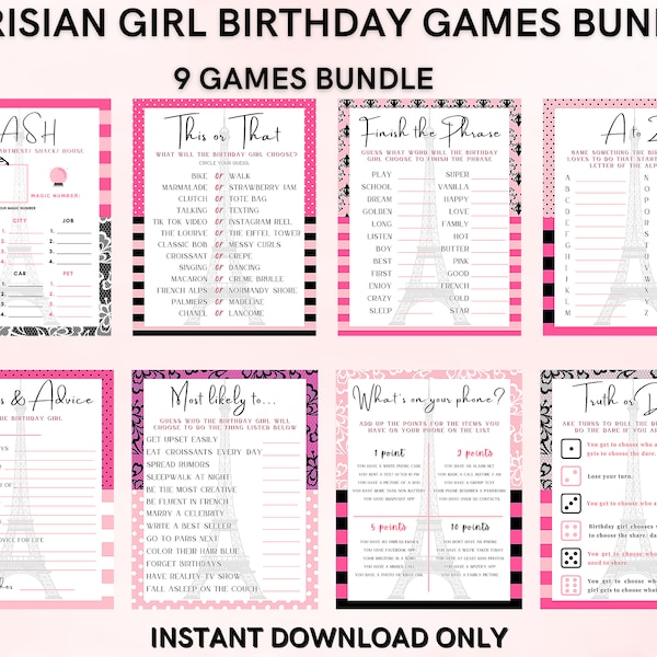 Paris Party Favors - Etsy