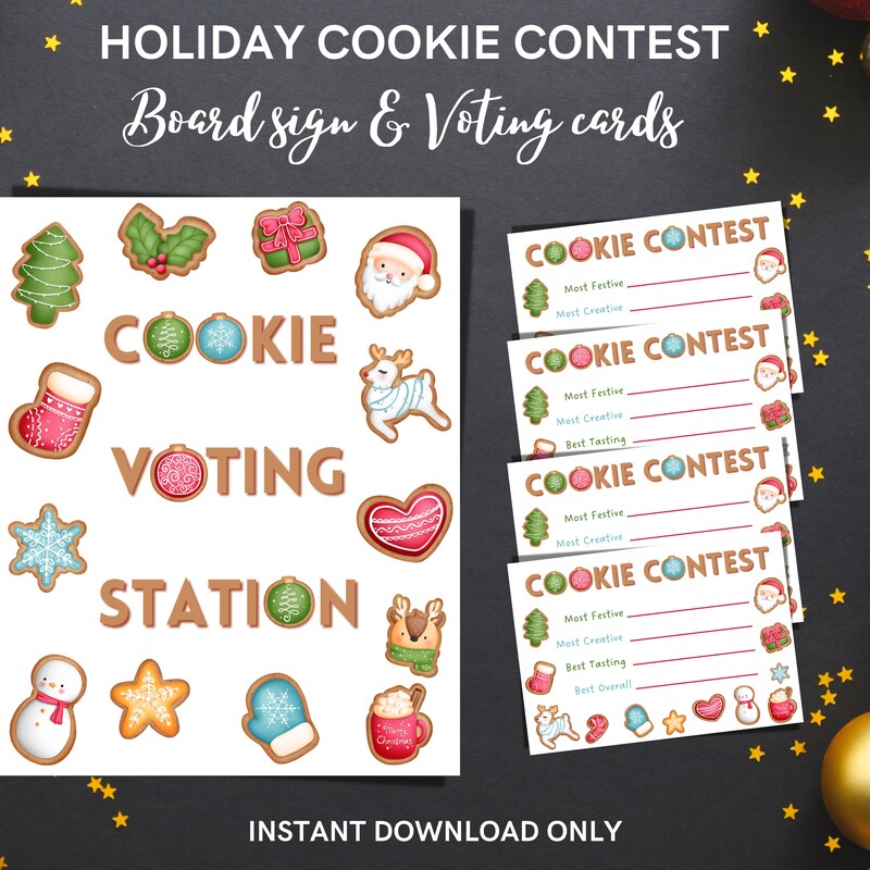 Cookie Exchange Game - Etsy