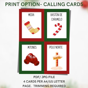 Feliz Navidad Bingo Game for Fun Holiday Activity With Family and ...