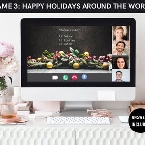 Virtual Holiday Games Bundle for an Online Holiday Party With Team ...