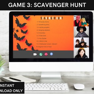 Virtual Halloween Games Bundle with 7 games for some | Etsy