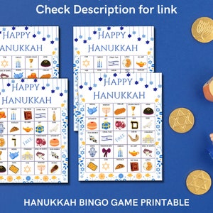 Hanukkah / Chanukah Games Bundle for a Fun Activity With Kids, Family ...