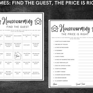 Housewarming Games Bundle for a New Home Party - Celebrate Your New ...