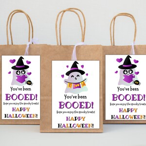 Halloween You've Been Booed Flyer Printable for - Etsy