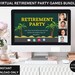 Virtual Retirement Party Games Bundle for a Fun Office/ Home | Etsy