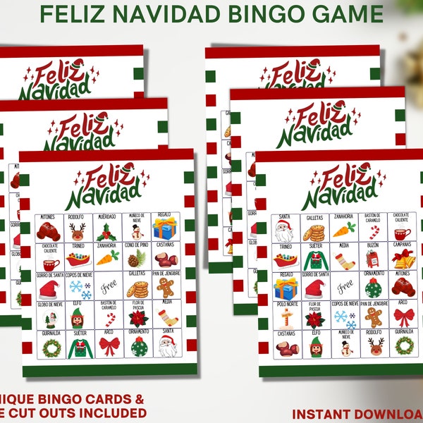 Spanish Holiday Card - Etsy