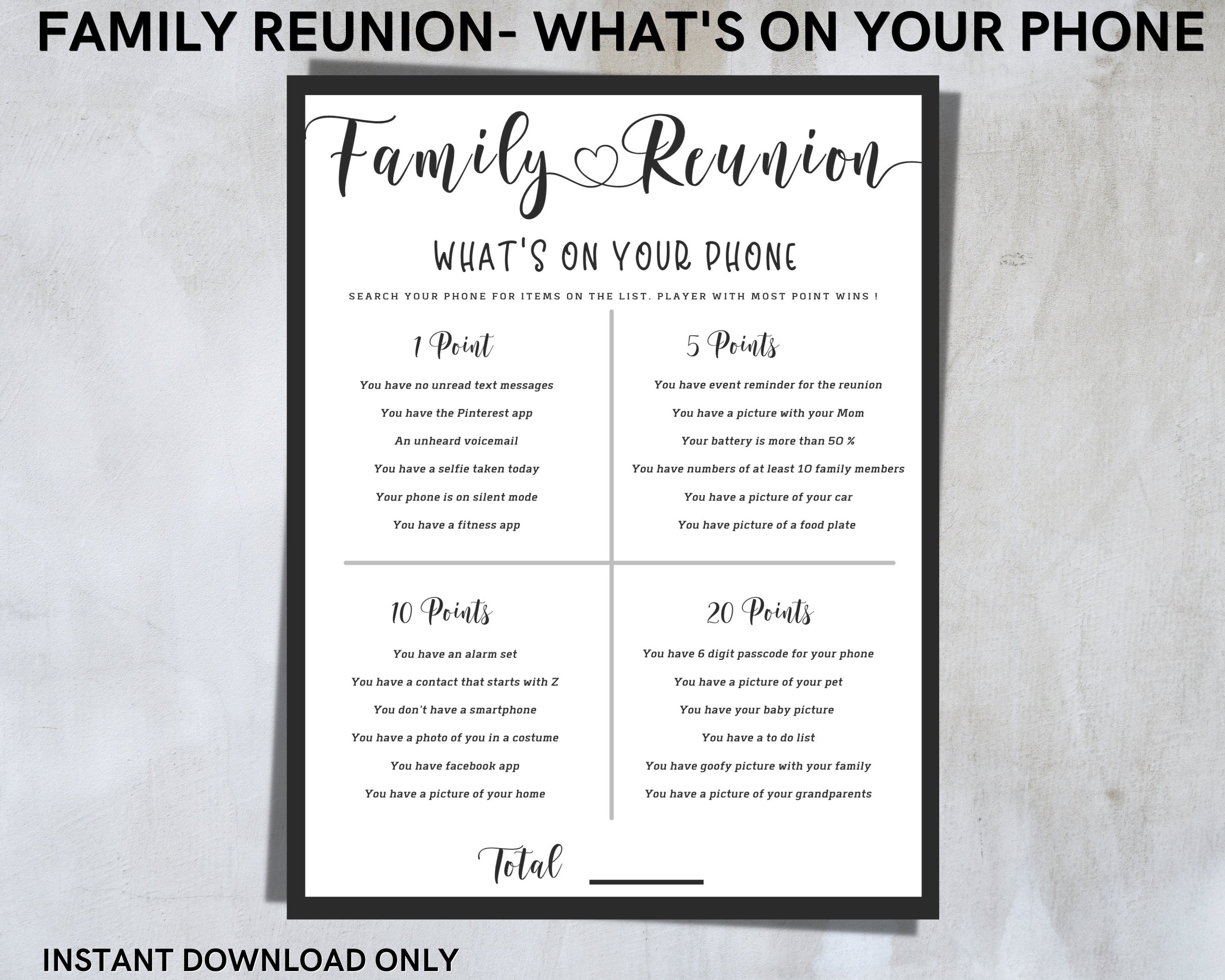 Family Reunion Survival Kit Ideas Family Reunion Survival Kit Bags