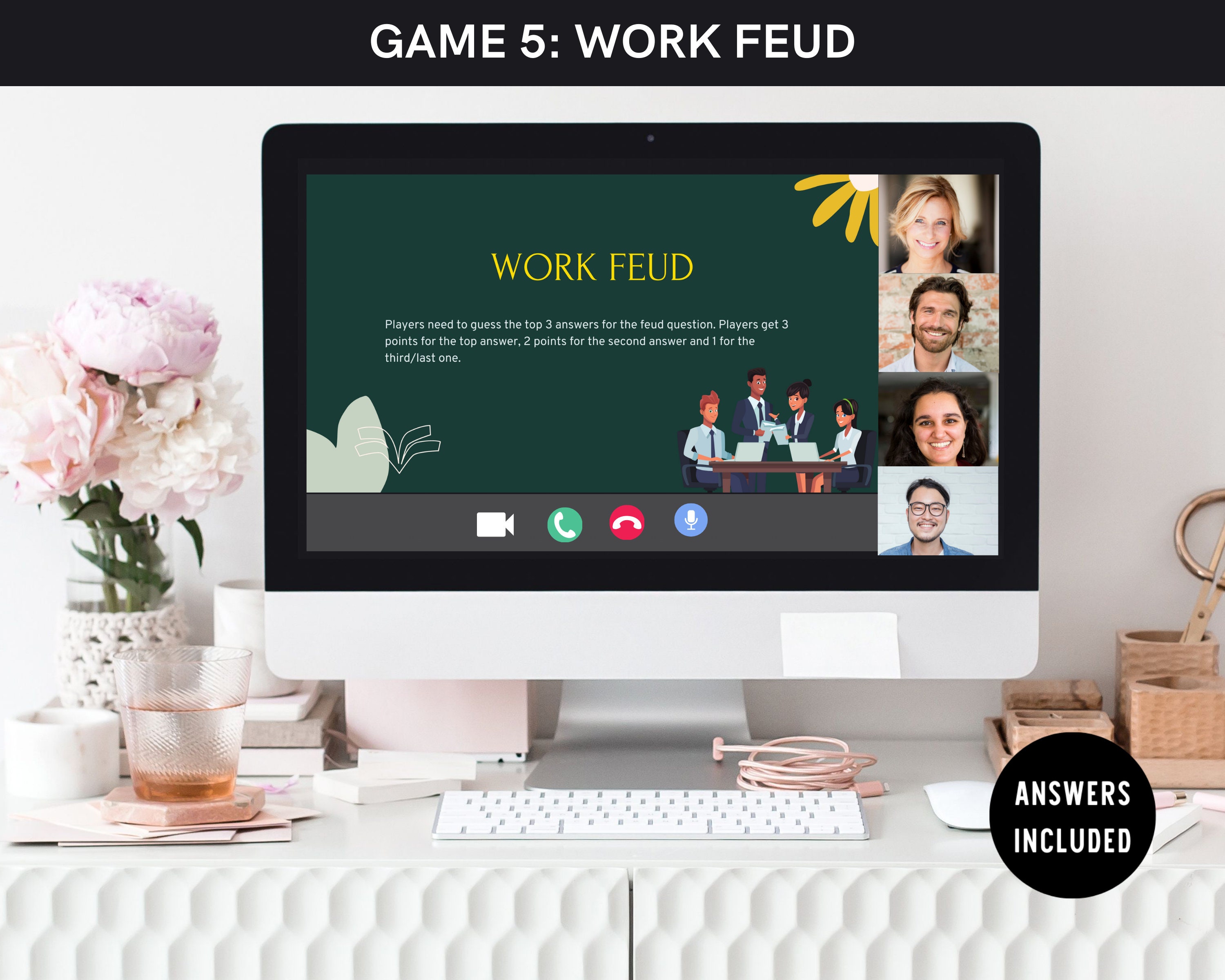 Virtual Retirement Party Games Bundle for a Fun Office/ Home | Etsy