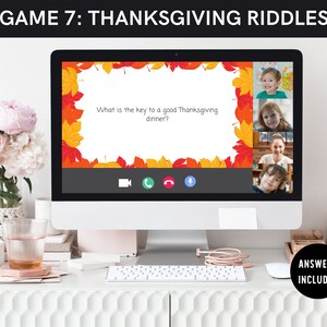 Family Thanksgiving Virtual Games Bundle for Online Party on - Etsy