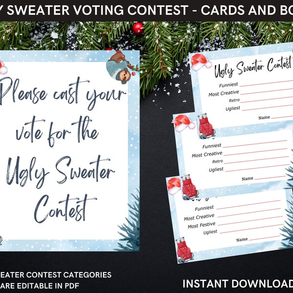 Ugly Sweater Contest - Etsy