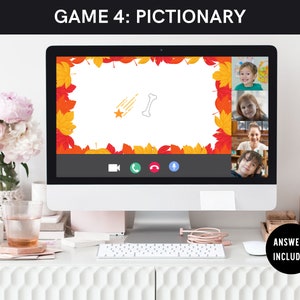 Family Thanksgiving Virtual Games Bundle for Online Party on - Etsy