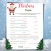 Kids Christmas Trivia Game Printable Use for Holiday Fun at - Etsy
