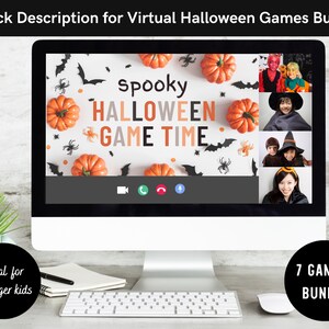 Virtual Halloween Games Bundle With 6 Games for Some Spooky - Etsy