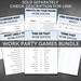 Scattergories Game for Office/ Work Party - Fun Team Building, Ice ...