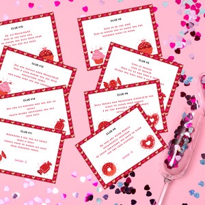 Valentine Kid's Scavenger Hunt Game for a Fun Activity at - Etsy