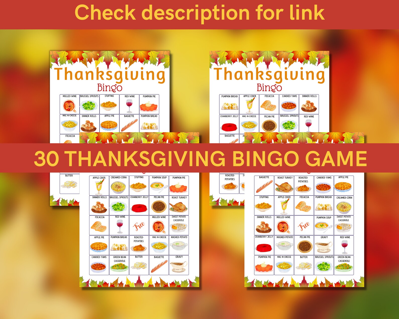 Thanksgiving/ Friendsgiving Find Someone Who... Game Printable - Etsy