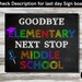 Elementary Graduation Gift Tag - Next Stop Middle School -use as Gift ...