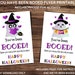 Halloween You've Been Booed Flyer Printable for - Etsy